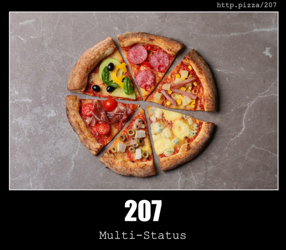 207 Multi-Status - HTTP status code and cats!