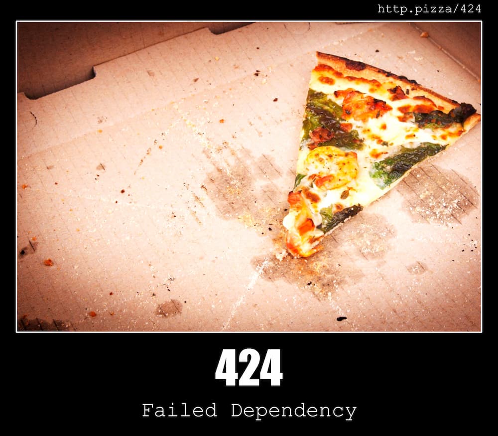424 Failed Dependency - HTTP status code and cats!