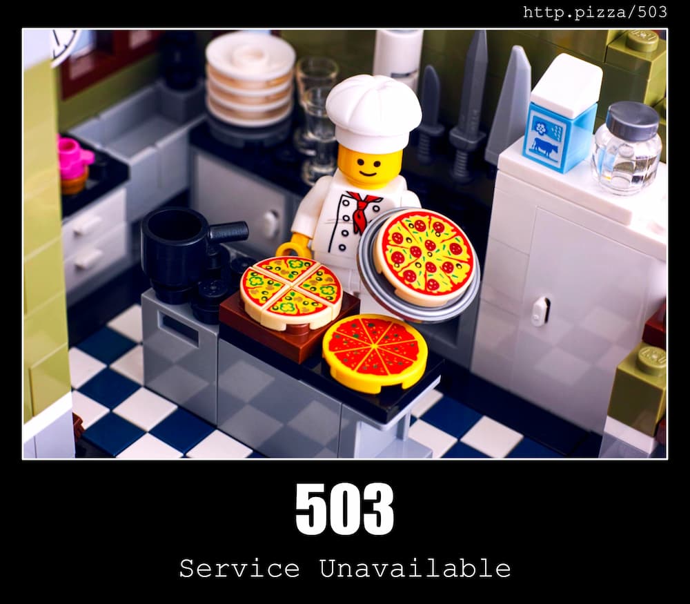 503 Service Unavailable - HTTP status code and cats!